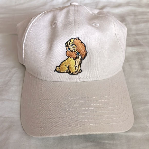 Disney | Accessories | Lady And The Tramp Cream Cap | Poshmark